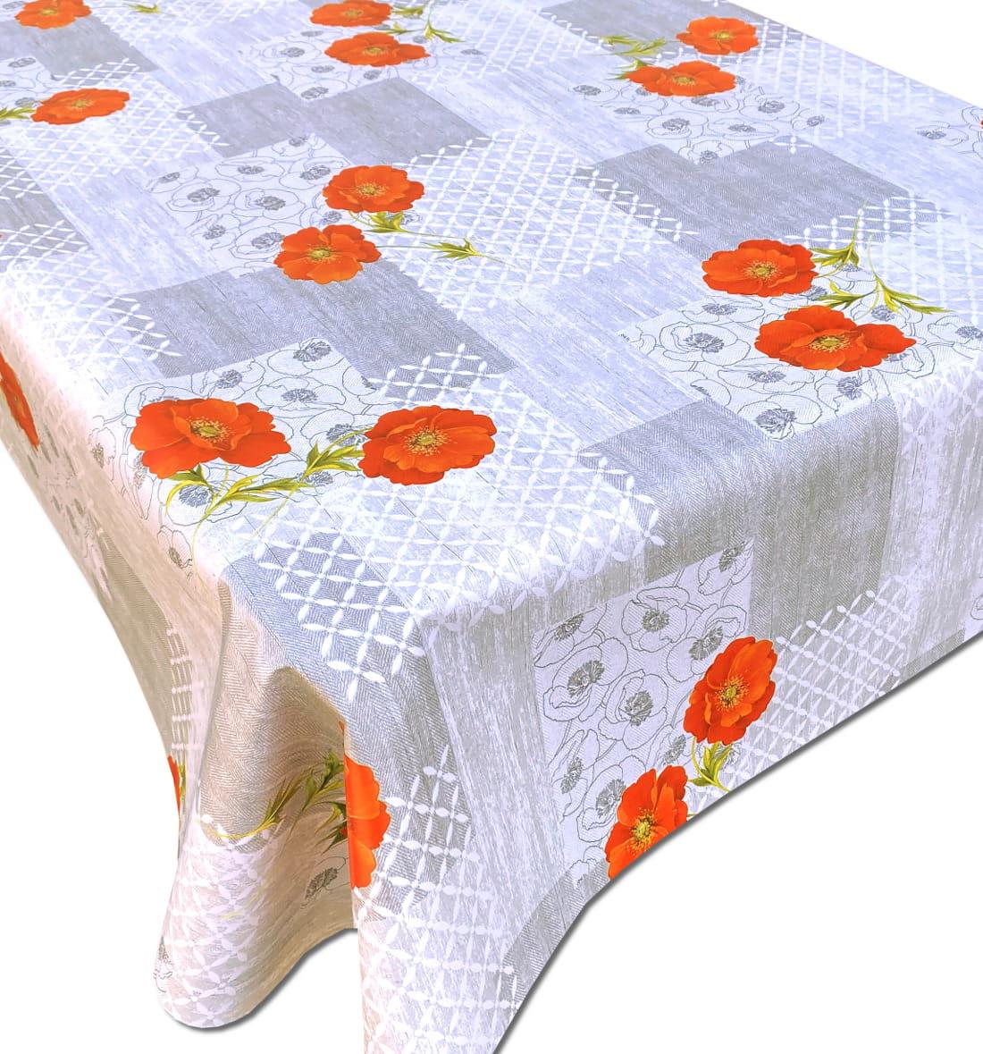 Ubrus PVC 3581473, metráž, 20 m x 140 cm, vlčí máky, IMPOL TRADE ...